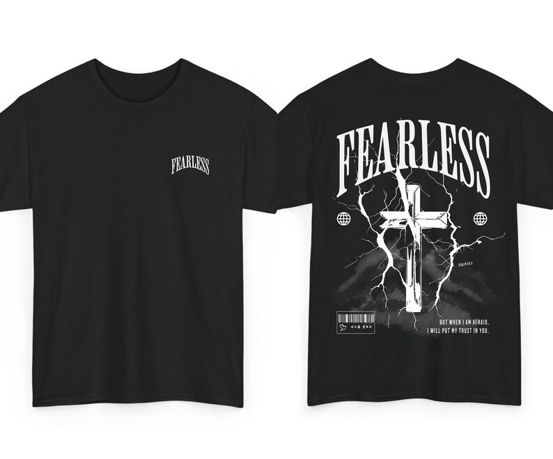 Fearless Merch, Christian T Shirt Design, Unisex Shirt, Great Gift ...