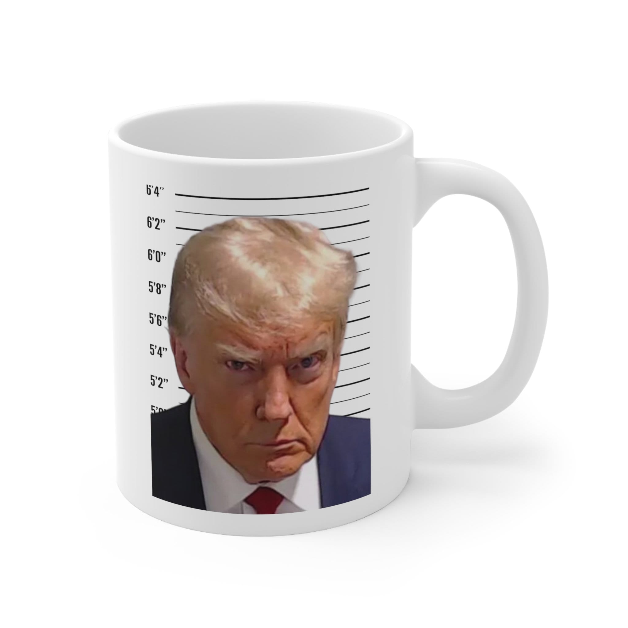 Trump Mugshot Mug | Donald Trump Mug Shot Coffee Mug sold by Sella ...