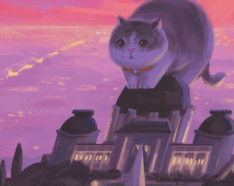 Catzilla Osaka - Etsy