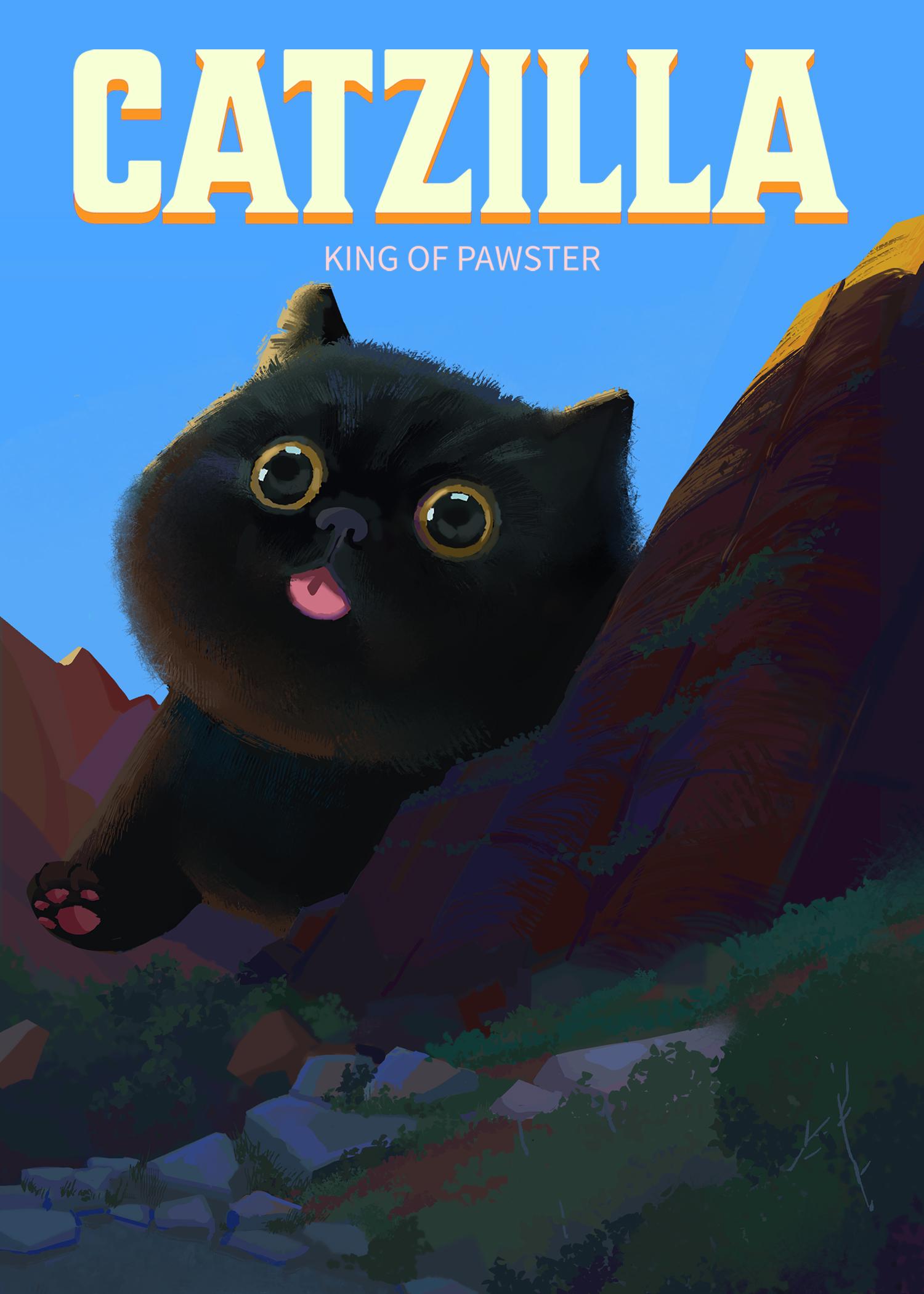 Catzilla Zion National Park - Etsy