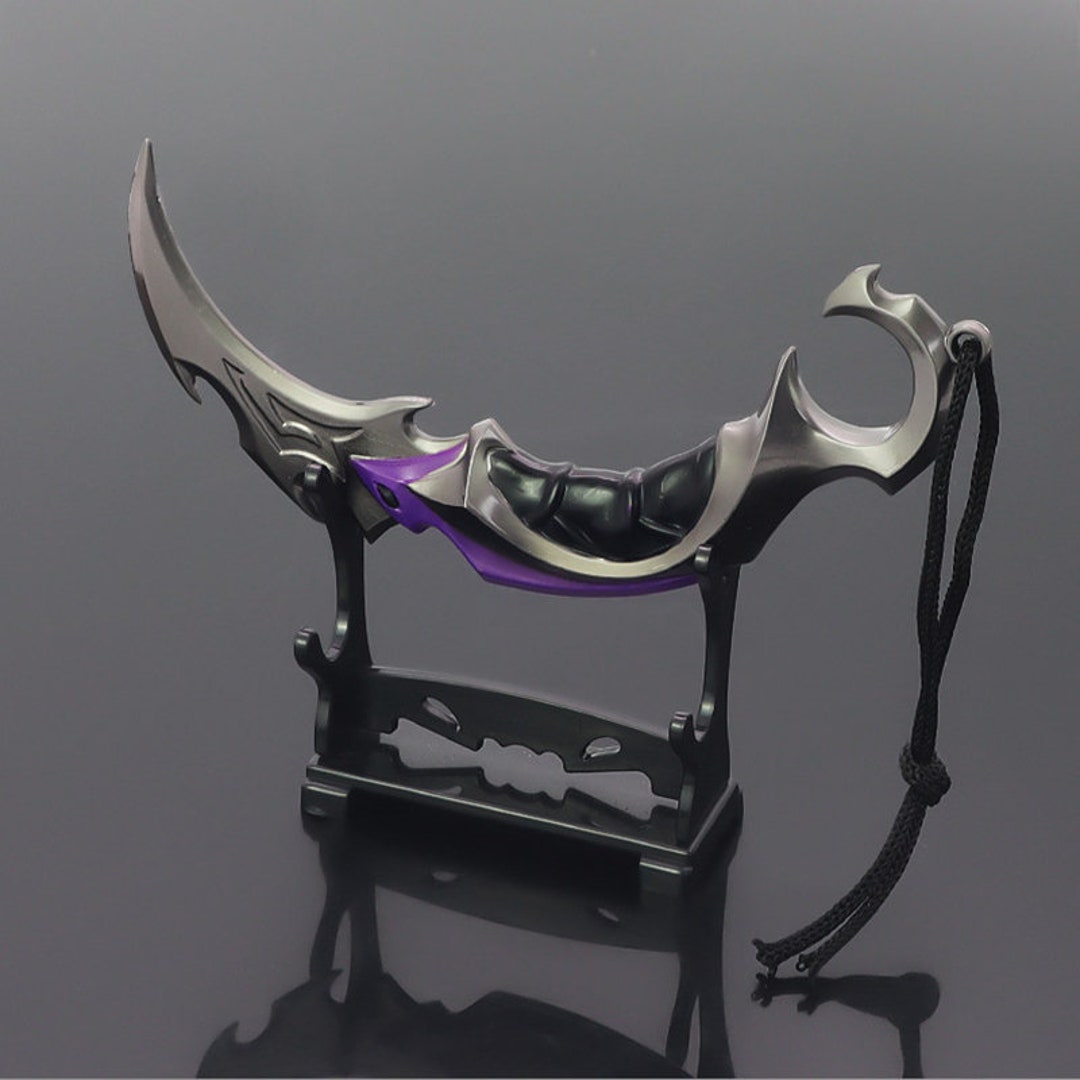 Valorant Figure Melee Reaver Karambit Knife - Etsy Australia