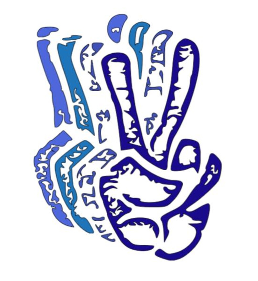 Peace Sign SVG Digital Download - Etsy