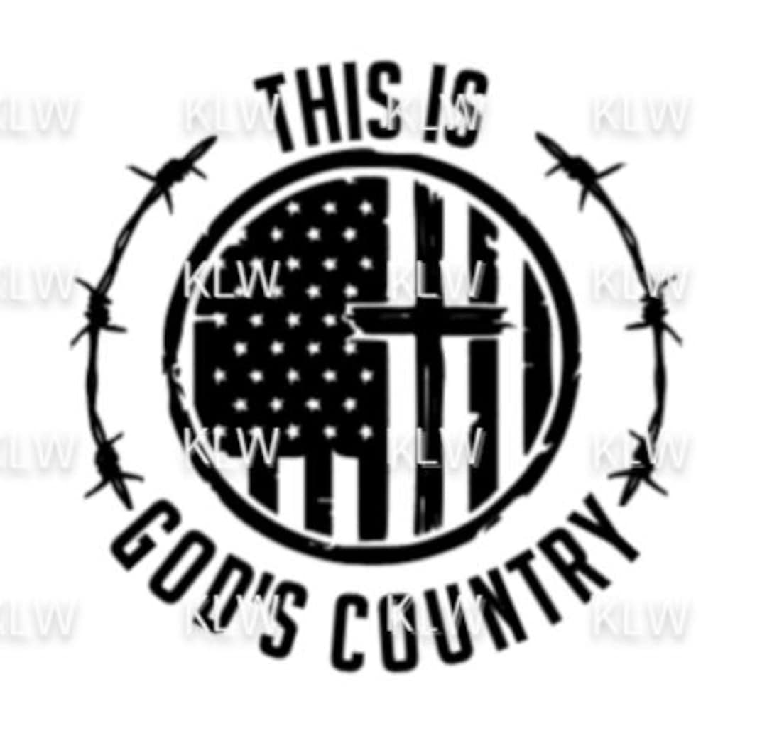 This is God's Country SVG Digital Download - Etsy