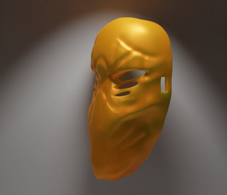 Horror Monster Mask 3D Model STL File OBJ PLY File Format - Etsy