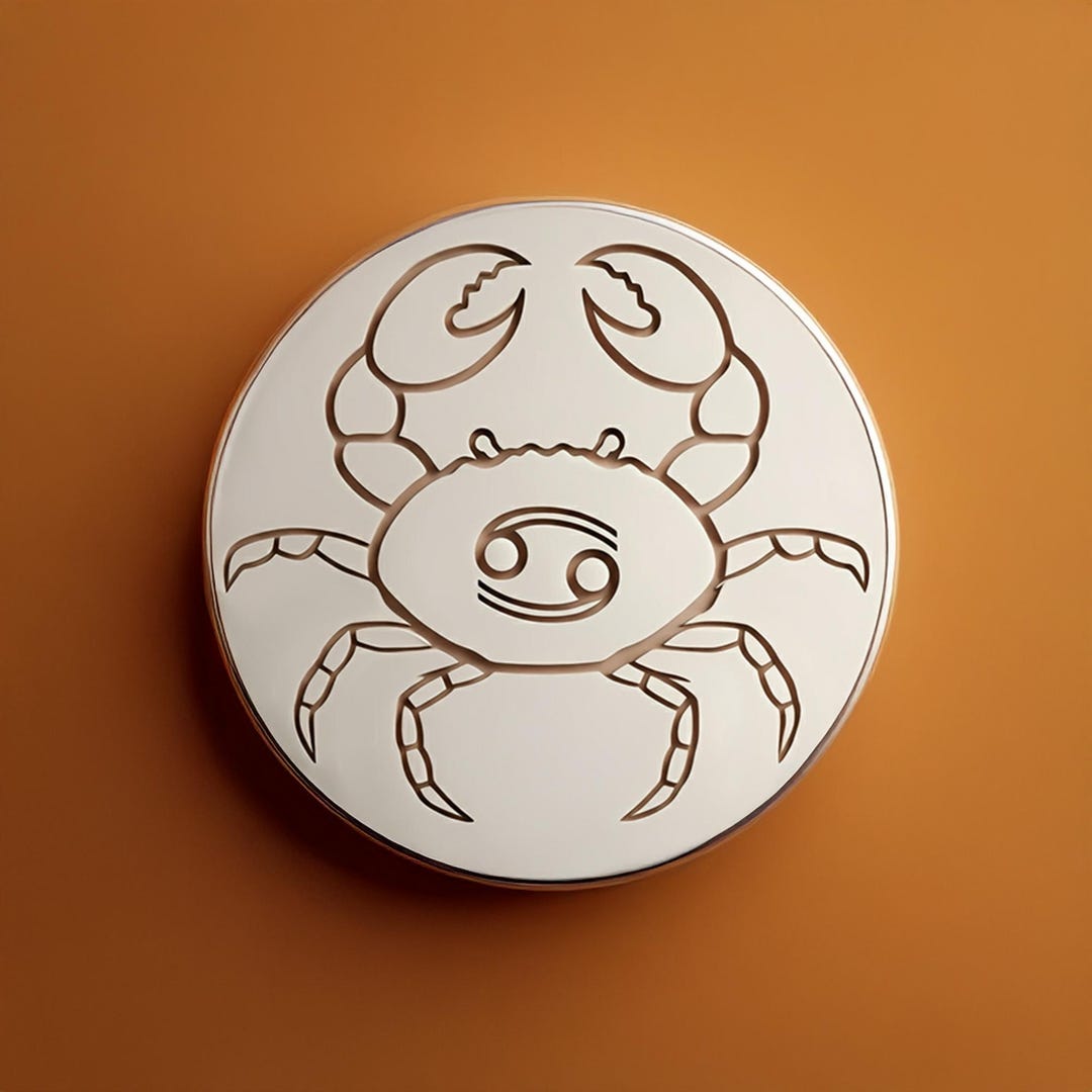 Cancer Zodiac Wall Art Handmade Crab Decor Cancer Plaster Design - Etsy