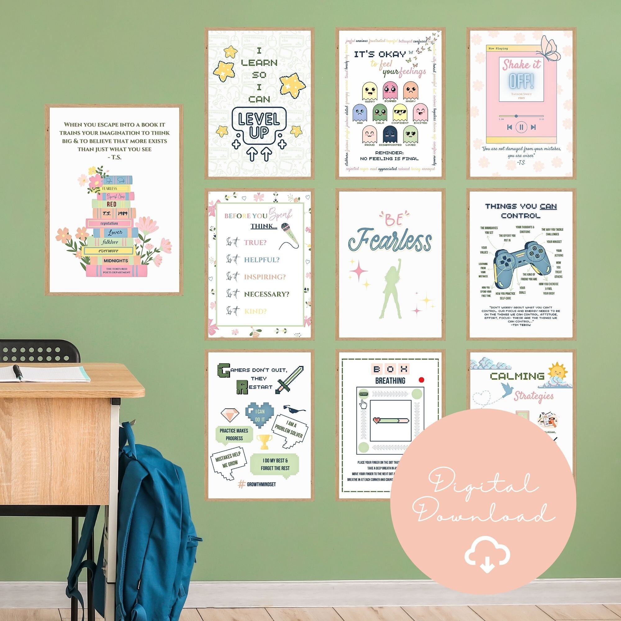 Taylor Swift Classroom Decor, Gamer Classroom Decor, Swiftie Meets ...