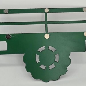 Vintage Tractor Metal Sign | Interchangeable Metal Inserts | Farmhouse ...