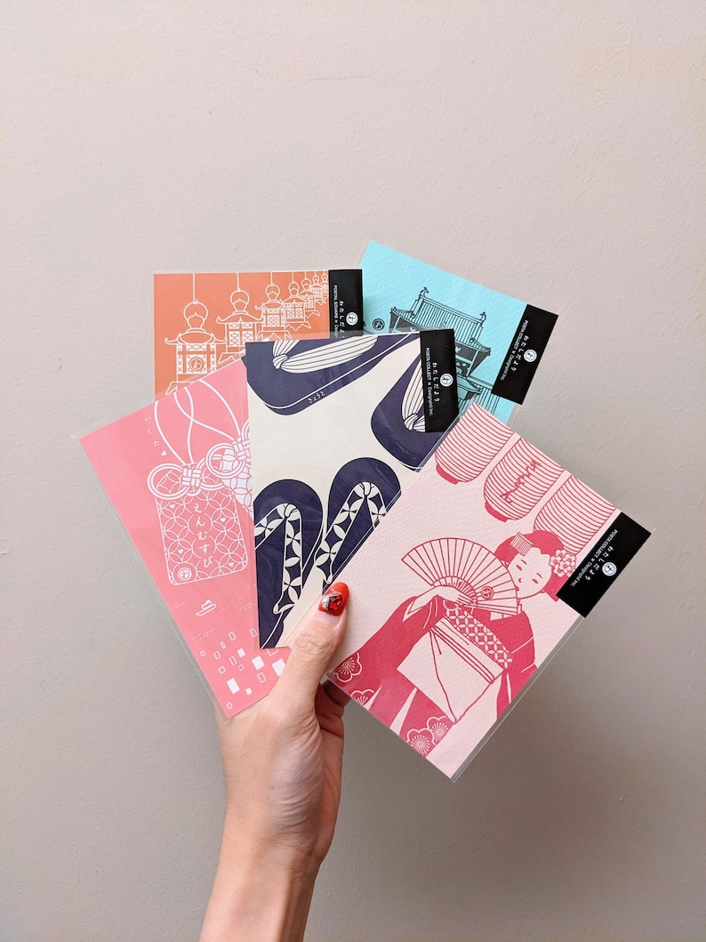 Japan Gotochi Postcards Postacollect X Designphil Watashi Dayori ...