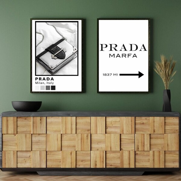 Prada Poster - Etsy