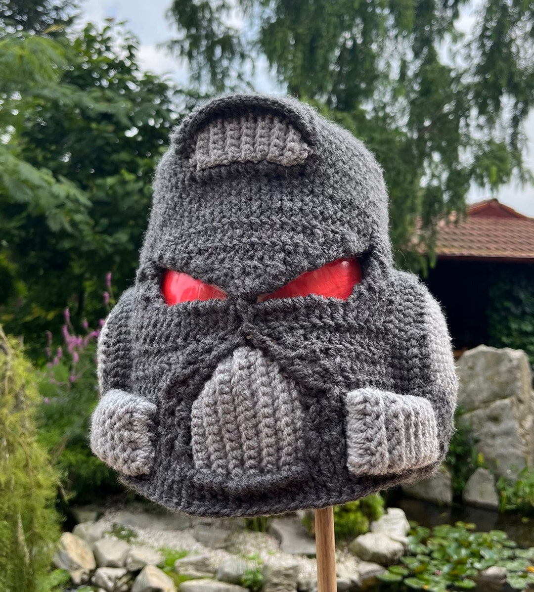 Crochet Power Armor Helmet Pattern (updated) - Etsy