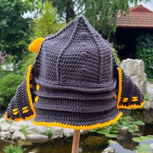 Kabuto Samurai Helmet Oni Mask Ninja Crochet Pattern - Etsy