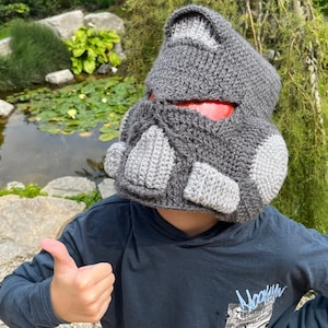 Crochet Power Armor Helmet Pattern (updated) - Etsy
