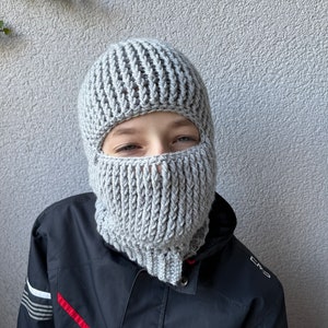 Crochet Balaclava Pattern - Etsy