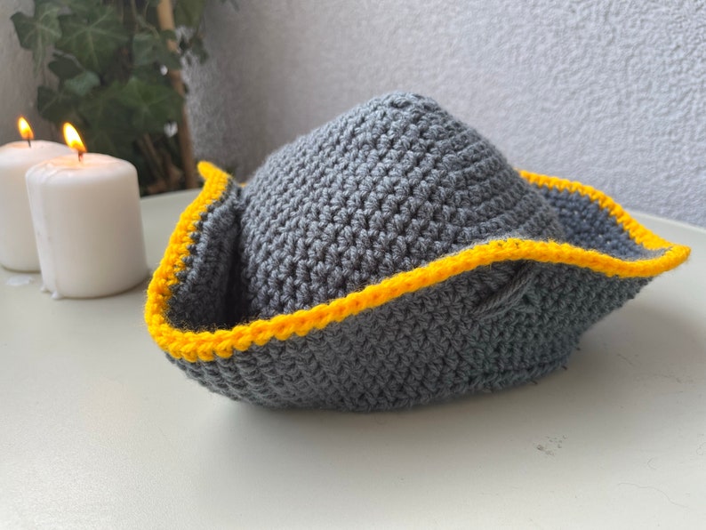 Crochet Naval Pirate Hat Pattern - Etsy