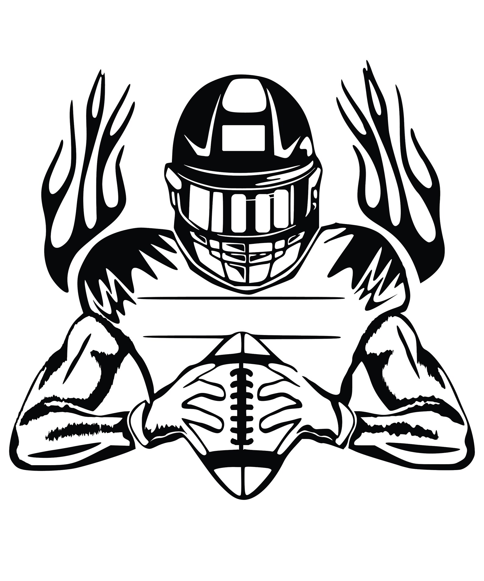 Personalize Football SVG - Etsy