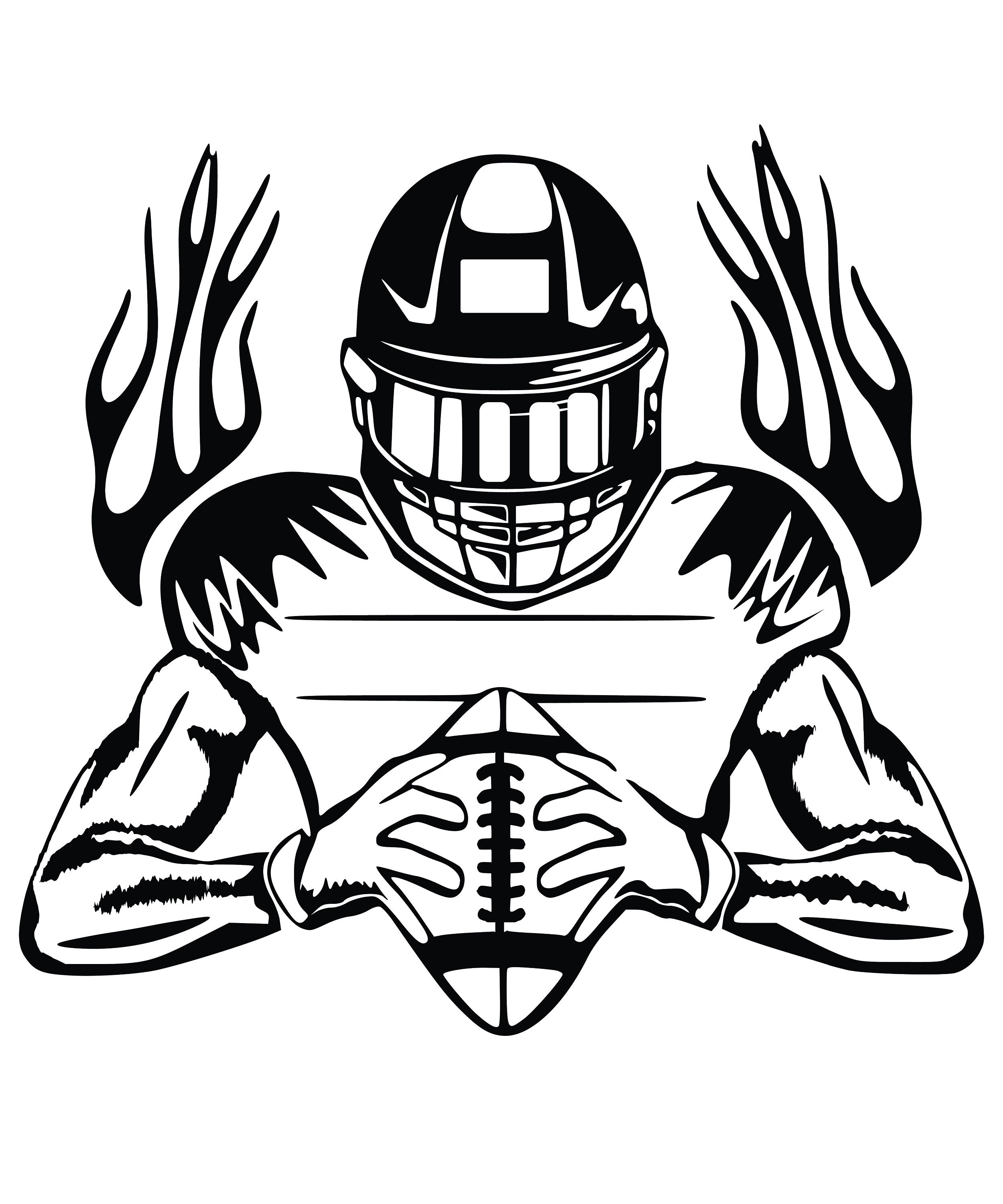 Personalize Football SVG - Etsy