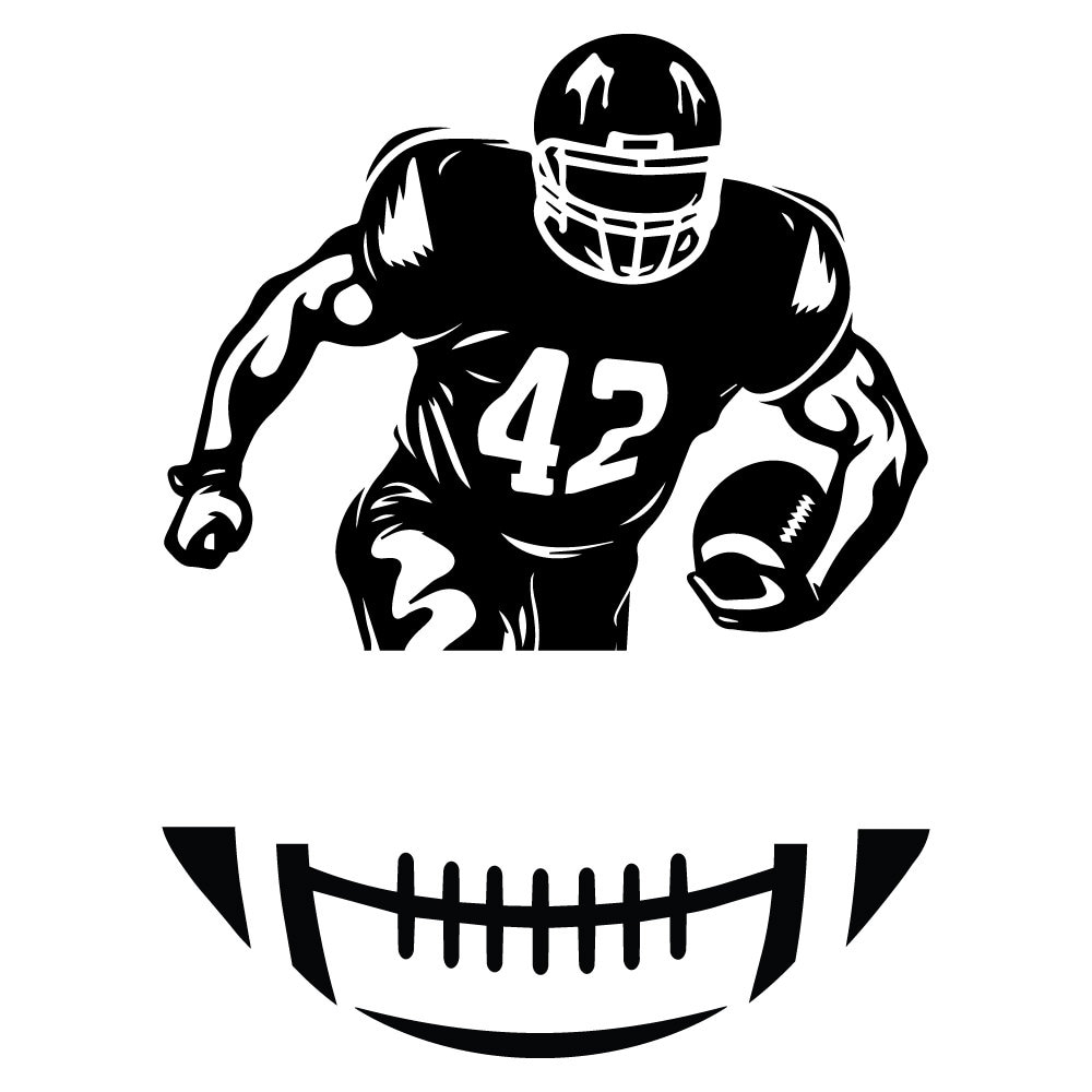 Football Player SVG Bundle (digital Download) - Etsy