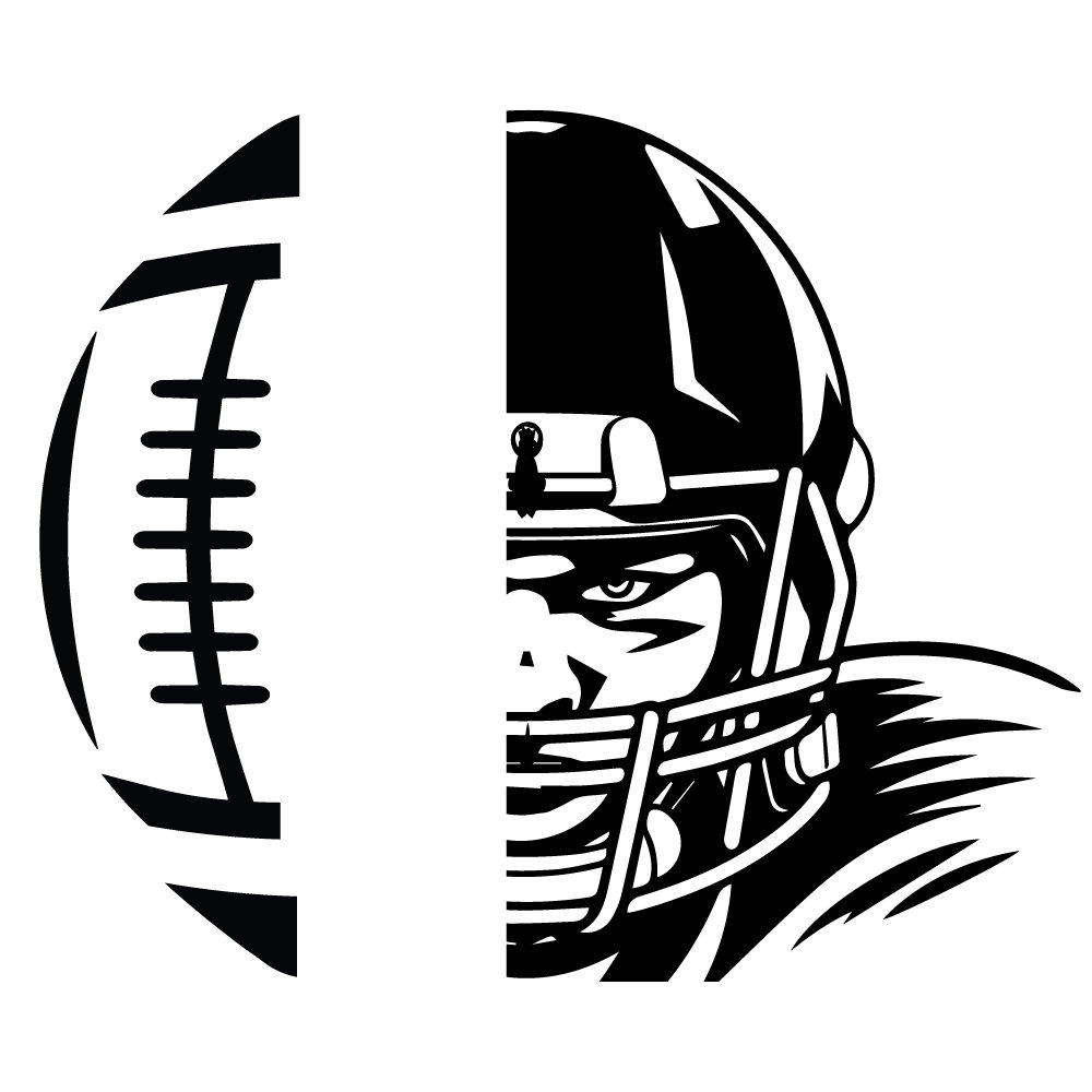 Football Player SVG Bundle (digital Download) - Etsy