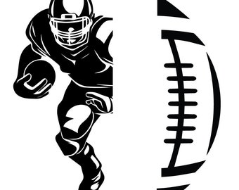 Football Bundle 1 SVG Graphics - Etsy