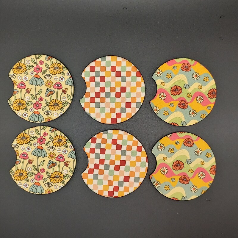 70s Coasters - Etsy