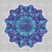 Ethereal Blue Sticker - Etsy