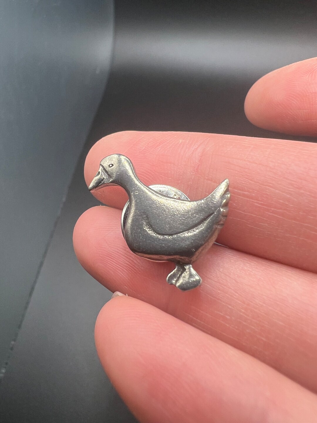 Pewter Duck Brooch, Duck Pin, Vintage DP Ltd Pewter Duck Pin Made in ...