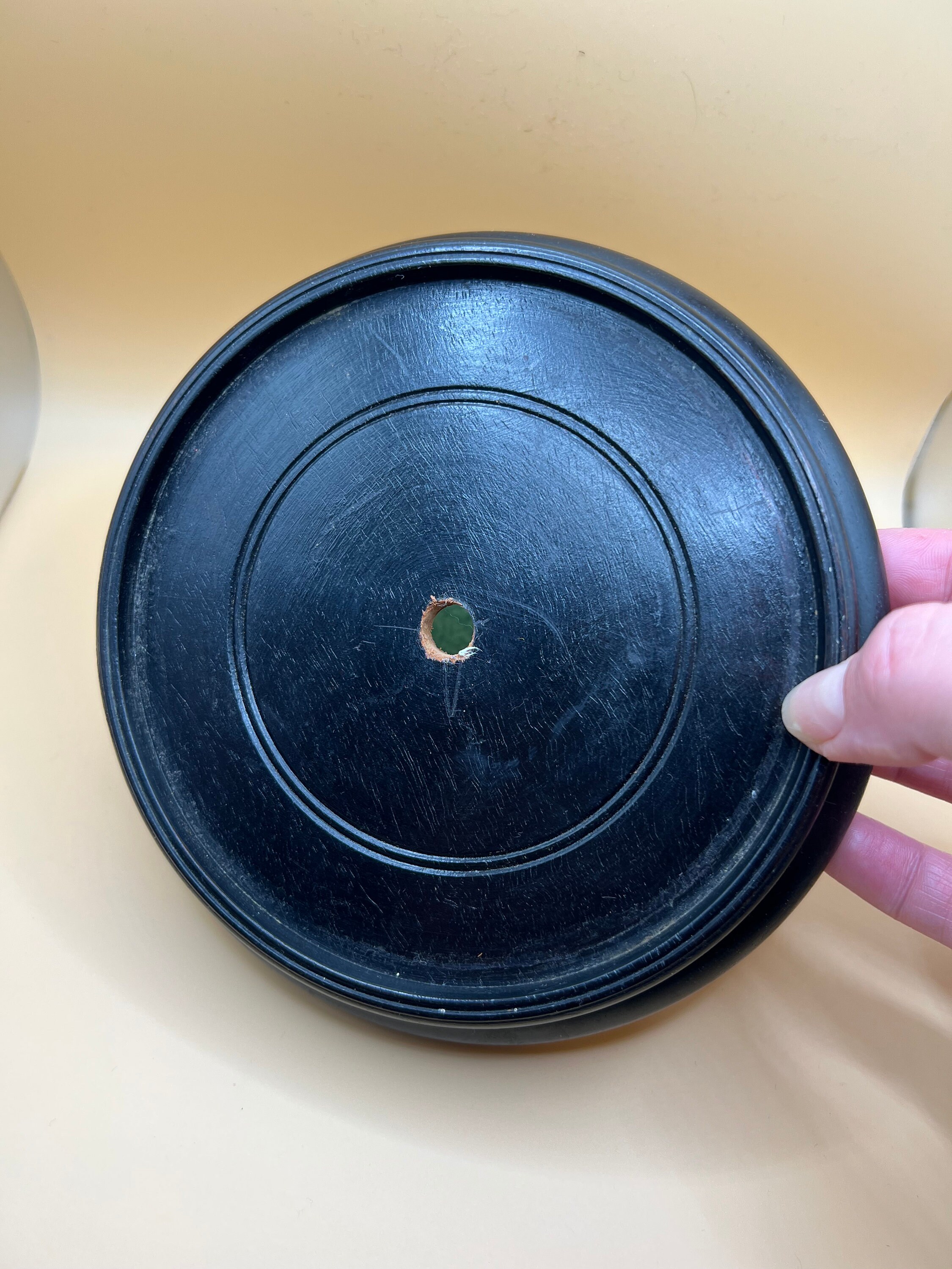 Black Wood Lamp Base, Lamp Parts - Etsy