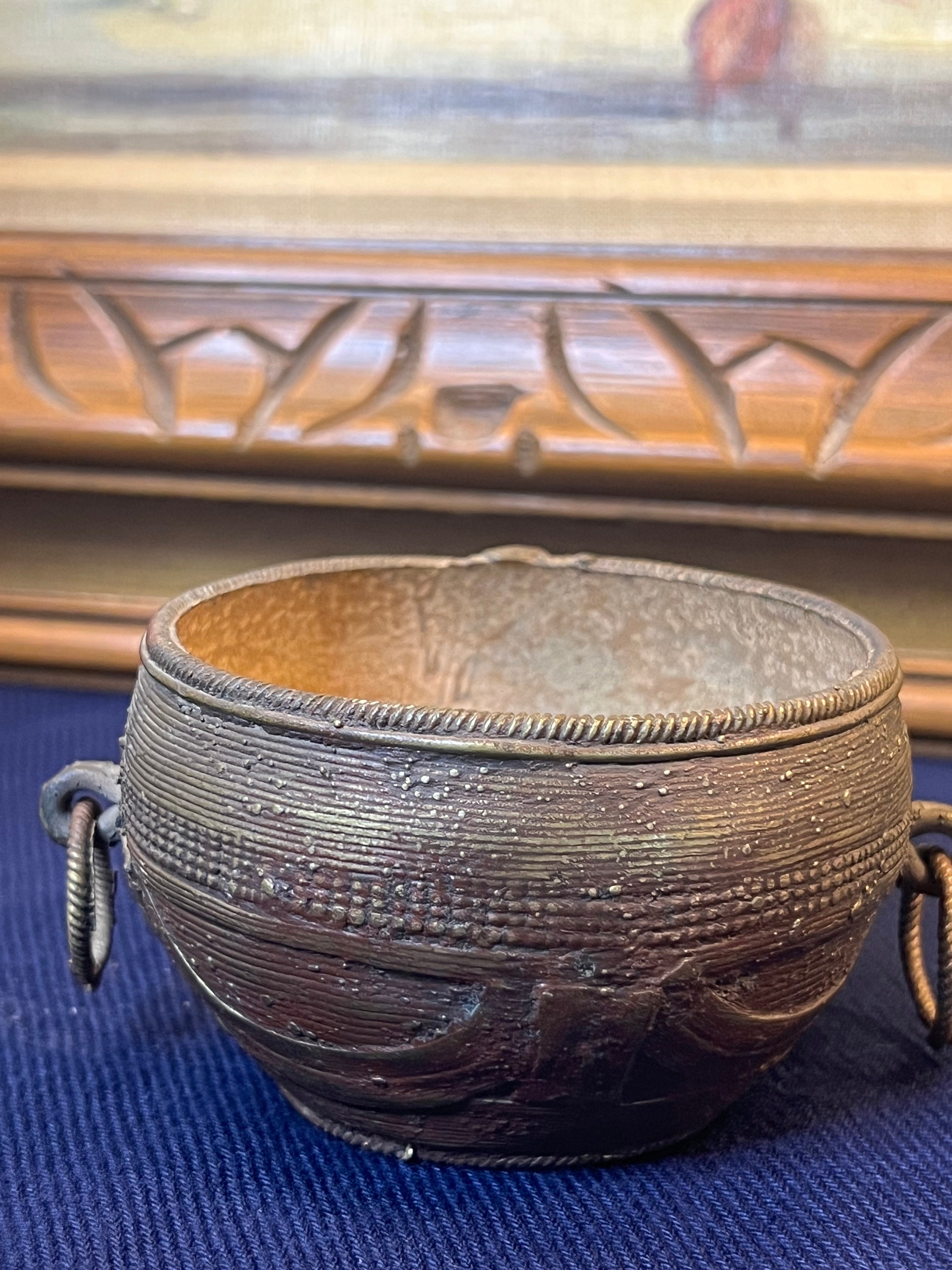 Vintage African ASHANTI Tribe Caste Brass Bowl - Etsy