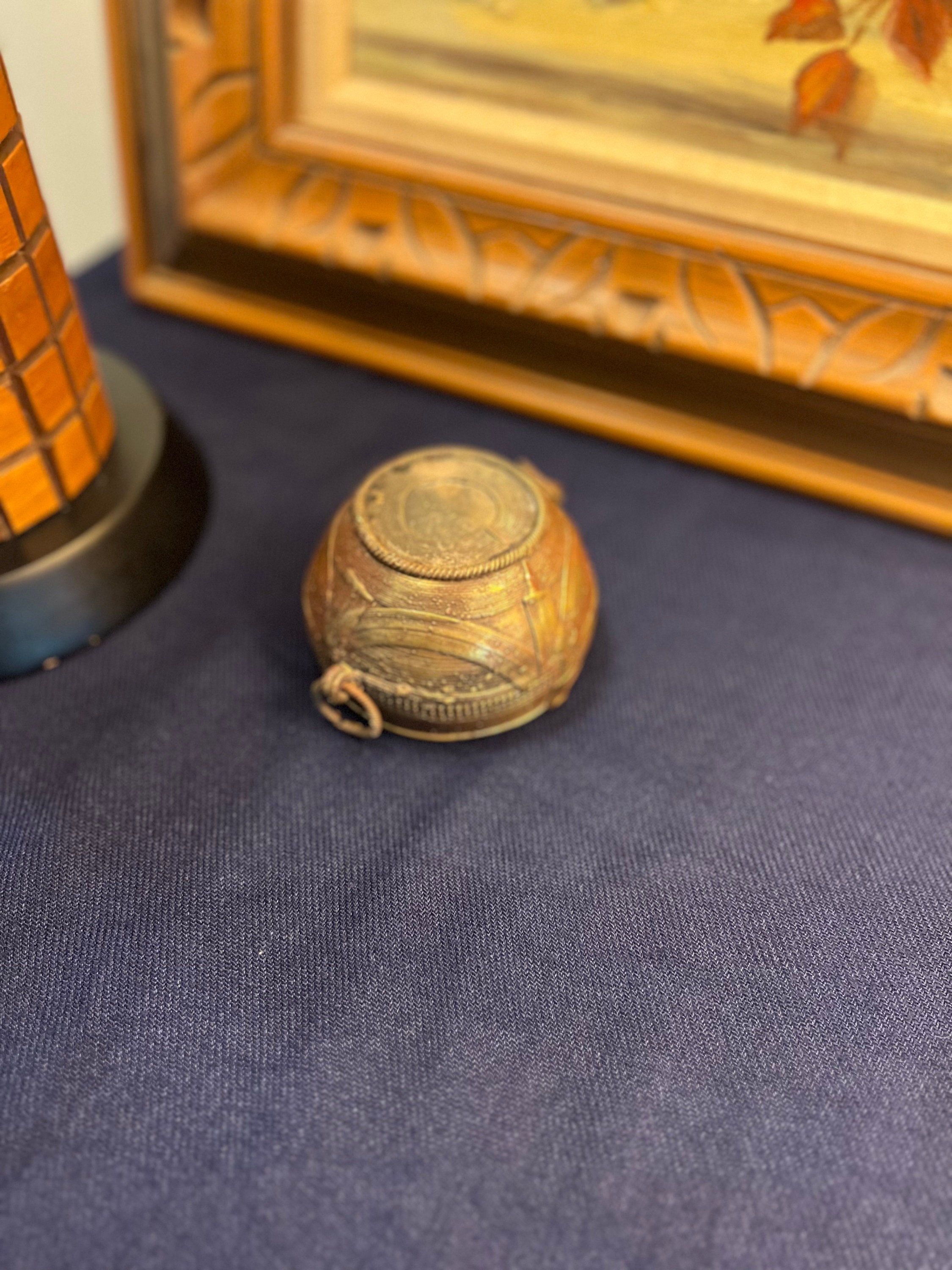 Vintage African ASHANTI Tribe Caste Brass Bowl - Etsy