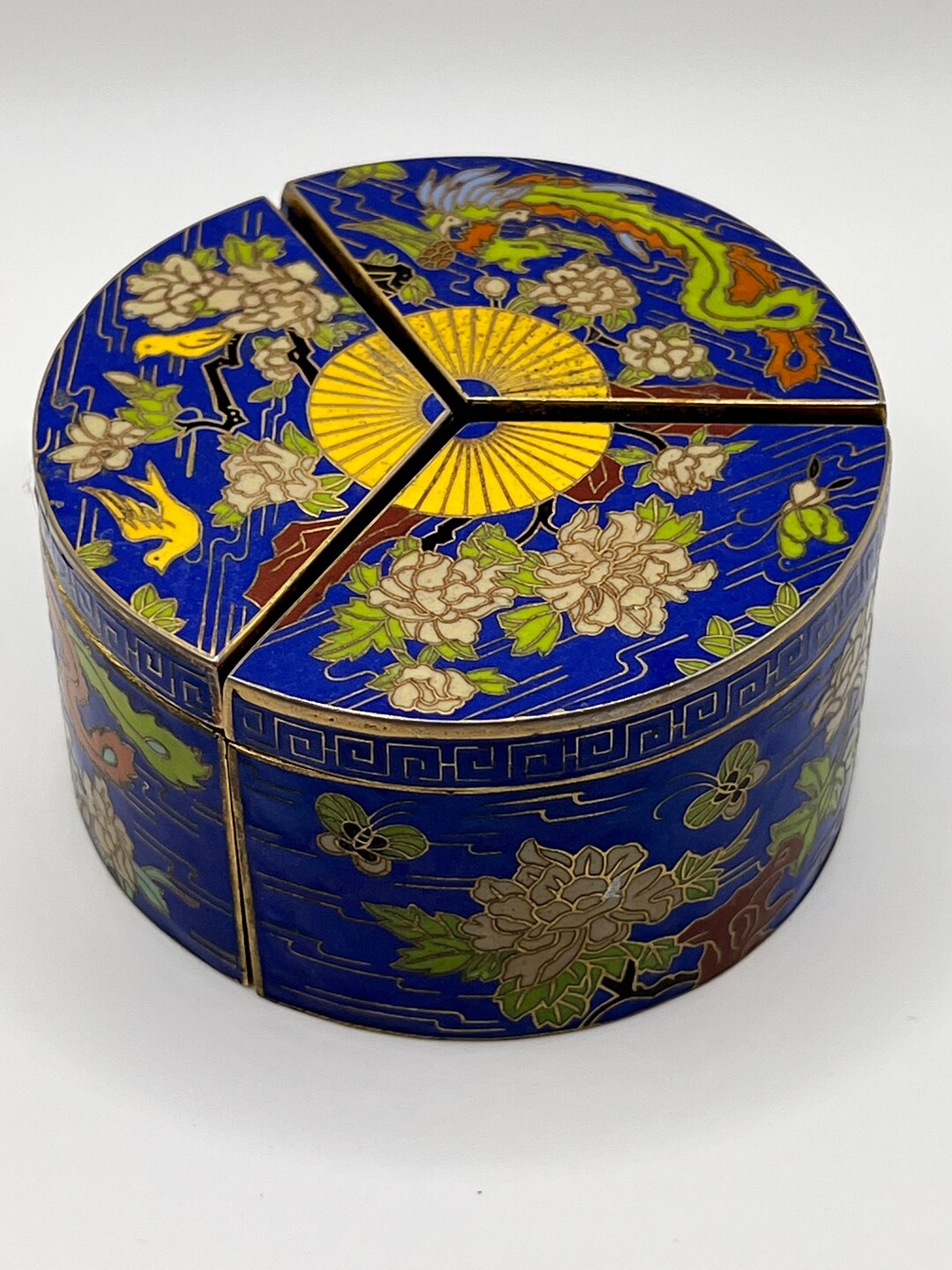 Enamel Box in Cloisonné Technique, Trinket Box, Jewelry Box - Etsy