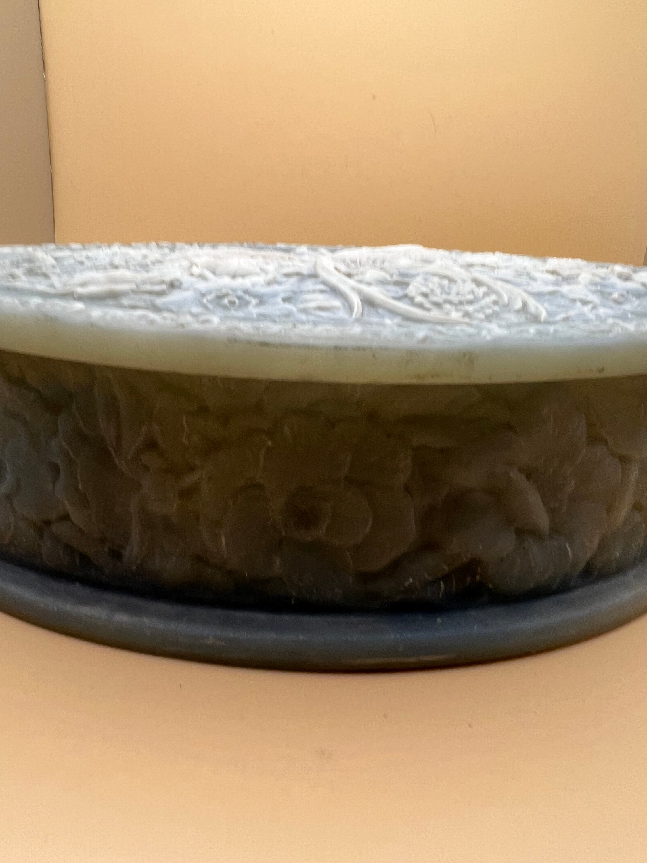 Genuine Incolay Stone Jewelry Box, Large White and Blue Trinket Box ...