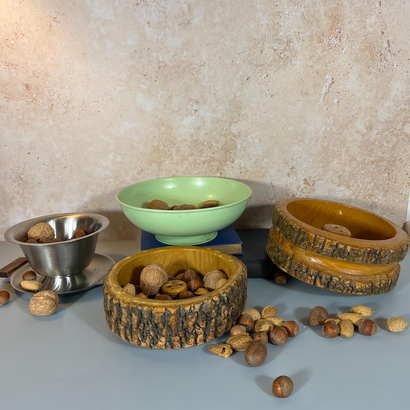 Vintage Nut Bowl - Etsy