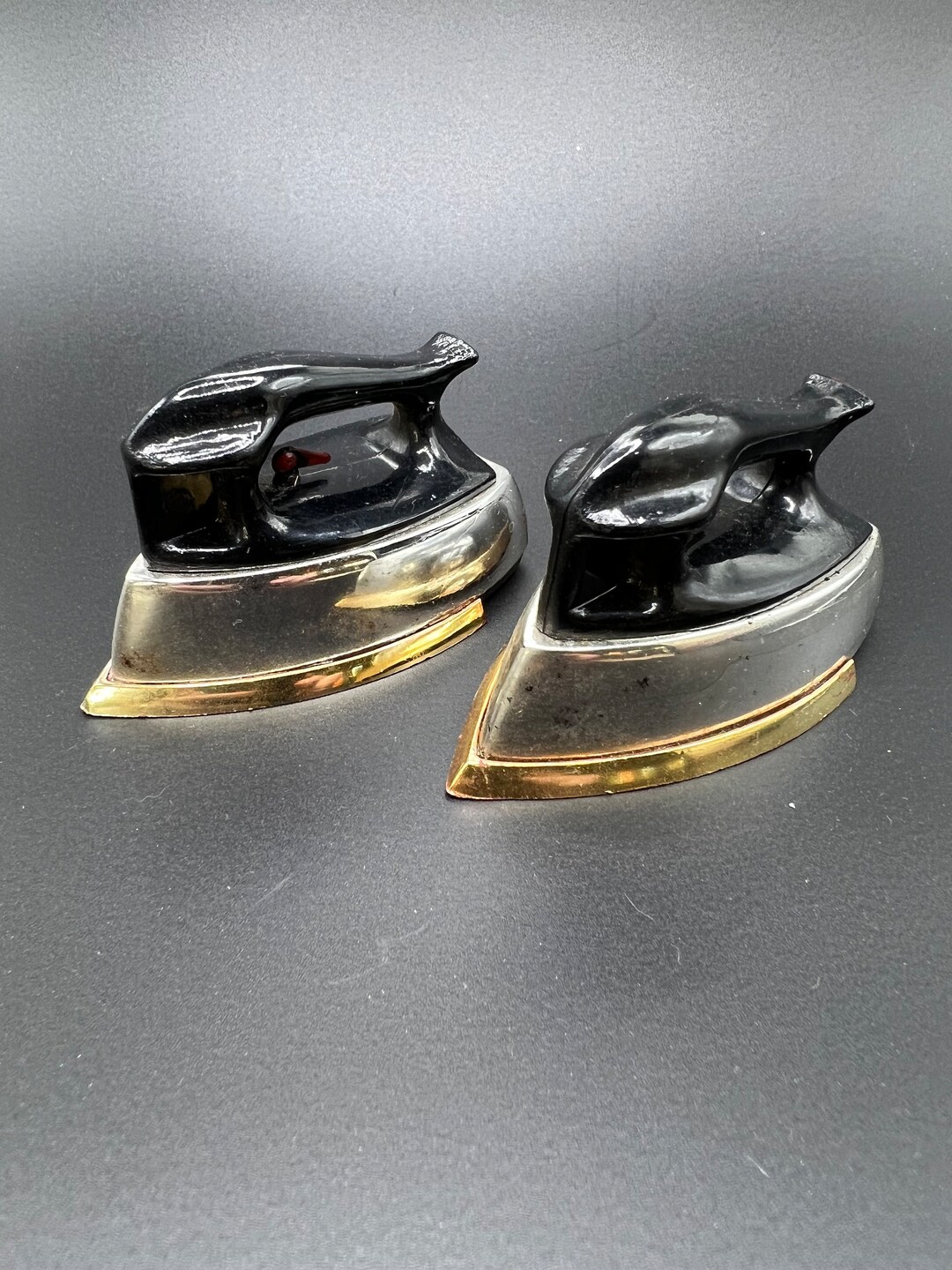 1950s Steam Iron Salt and Pepper Shakers - Etsy