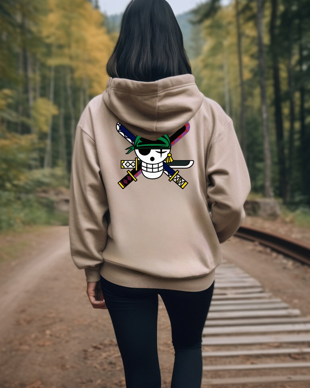 Samurai Pirate Logo Design Hoodies & Sweaters Anime Inspired - Etsy