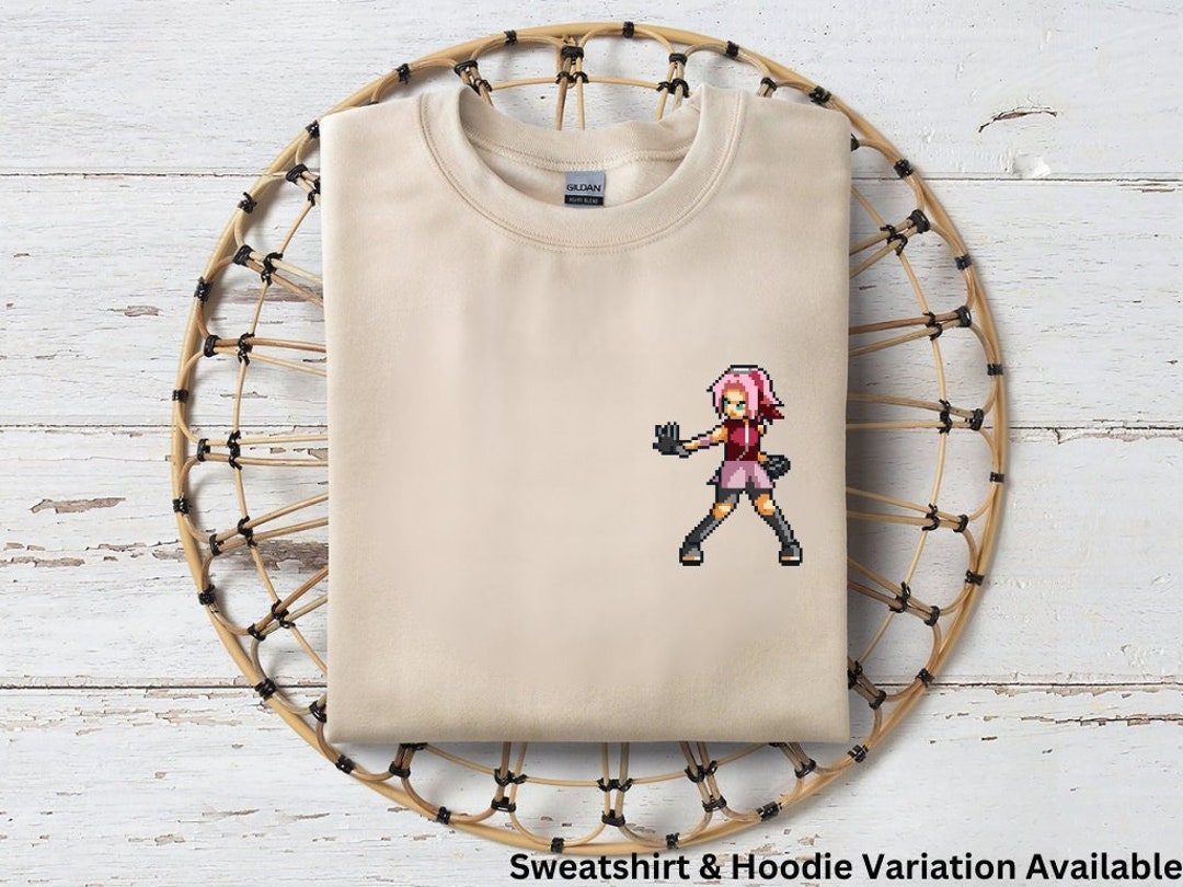 Female Fighter Ninja Pixel Design Hoodies & Sweaters - Etsy