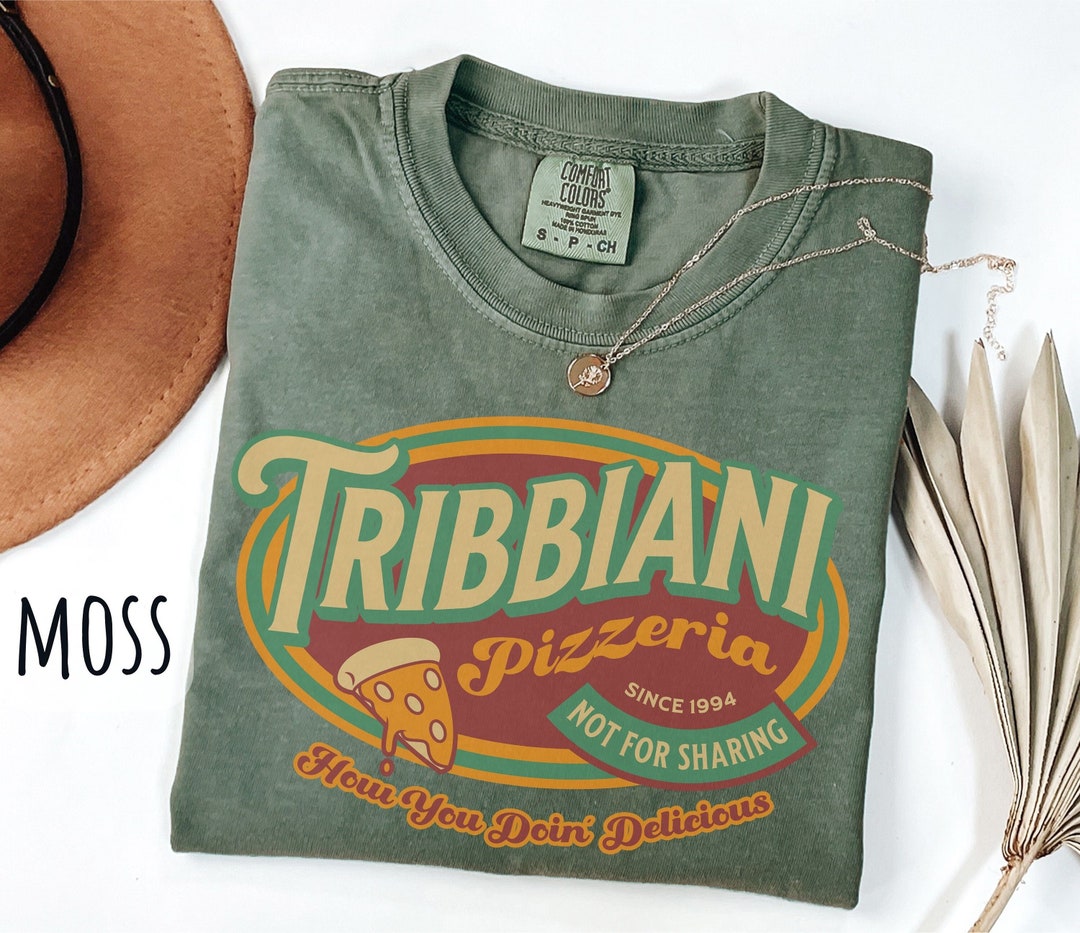 Friends Shirt, Tribbiani Pizzeria T-shirt, Friends Show Inspired Shirt ...