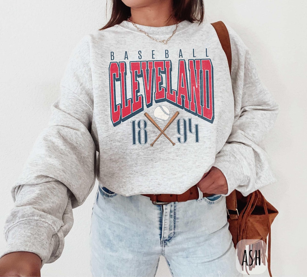 Vintage Cleveland Baseball Crewneck Sweatshirt, the Guards Baseball ...
