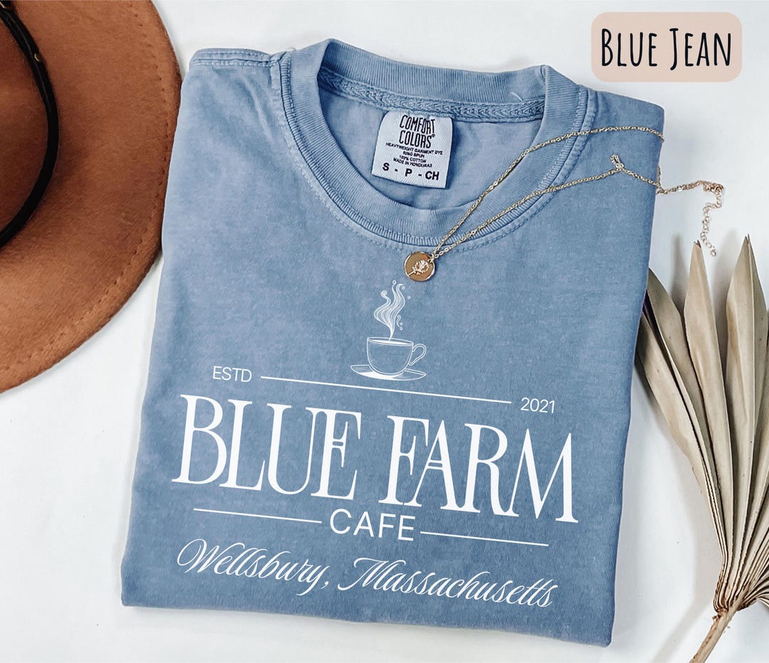 Blue Farm Cafe Shirt, Ginny and Georgia Inspired Shirt, Wellsbury T ...