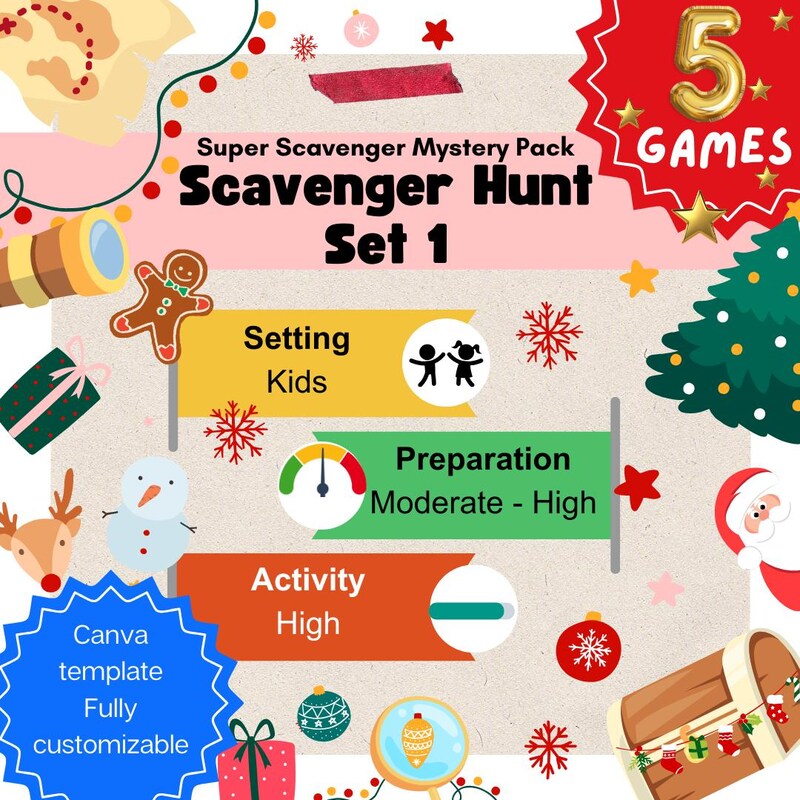 Grinch Scavenger Hunt - Etsy