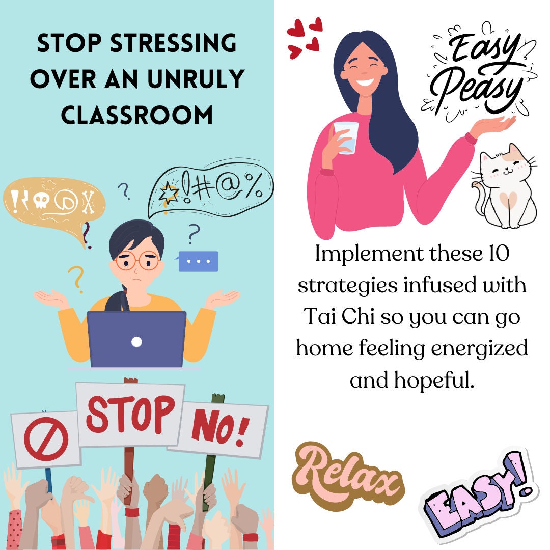 Mindfulness & Self Regulation Classroom Management Plan BONUS: Tai Chi ...