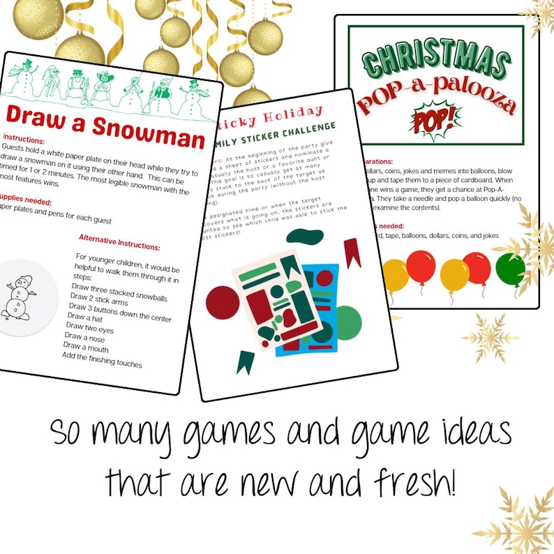 10 High-energy Low Prep Christmas Games for Kids Tweens & Teens ...
