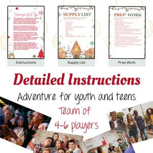 Holiday Escape Room: Save Santa From Scrooge and the Grinch | Christmas ...