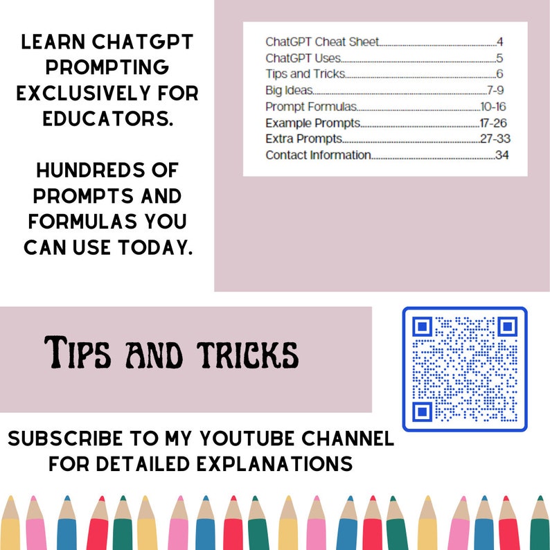Chatgpt for Teachers Over 100 Chatgpt Prompts for Teachers & Educators ...