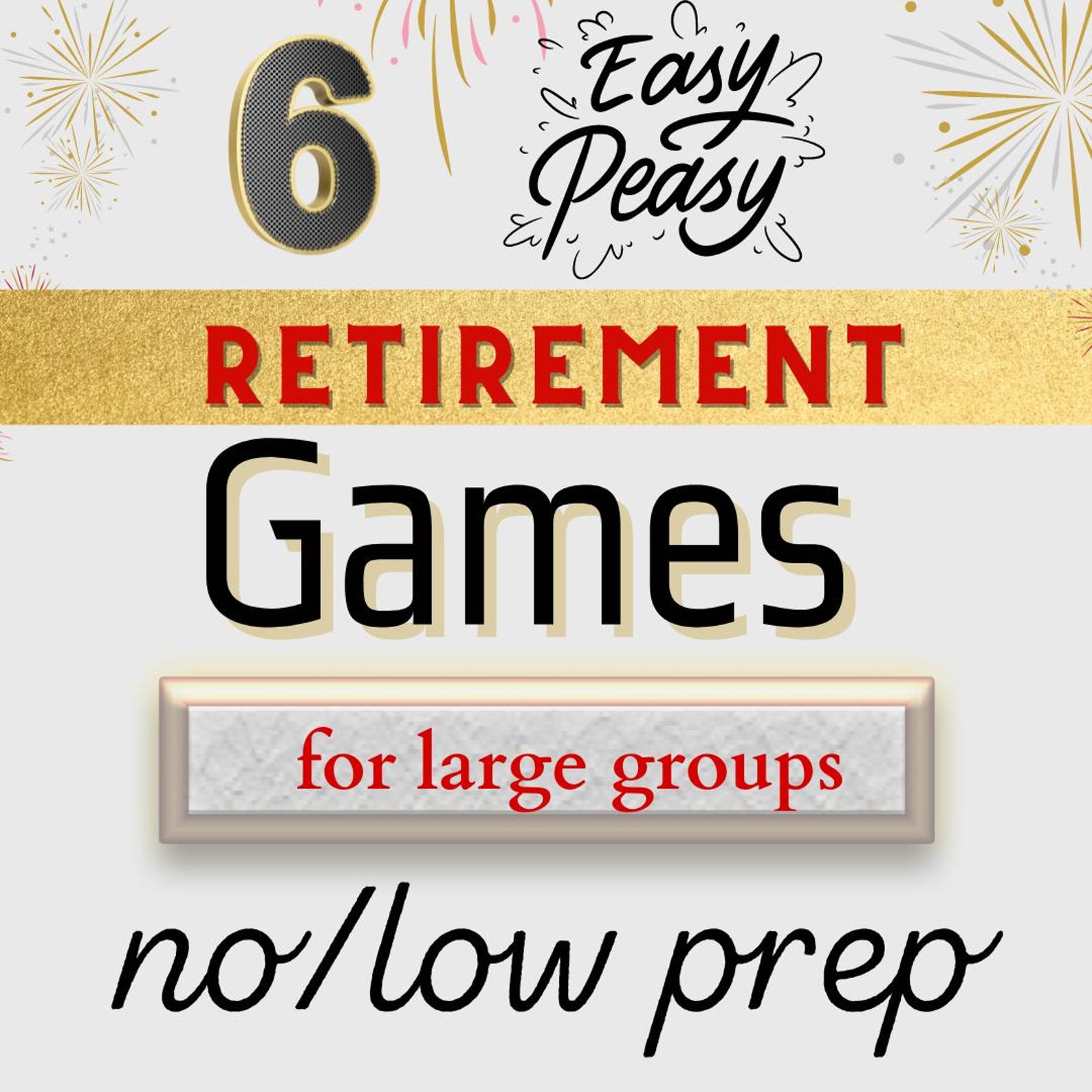 Retirement Party Game Bundle | Interactive Fun (digital Download) - Etsy
