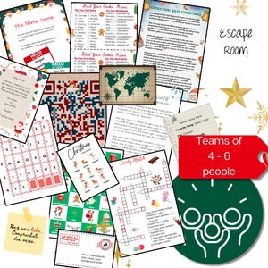 Holiday Escape Room: Save Santa From Scrooge and the Grinch | Christmas ...