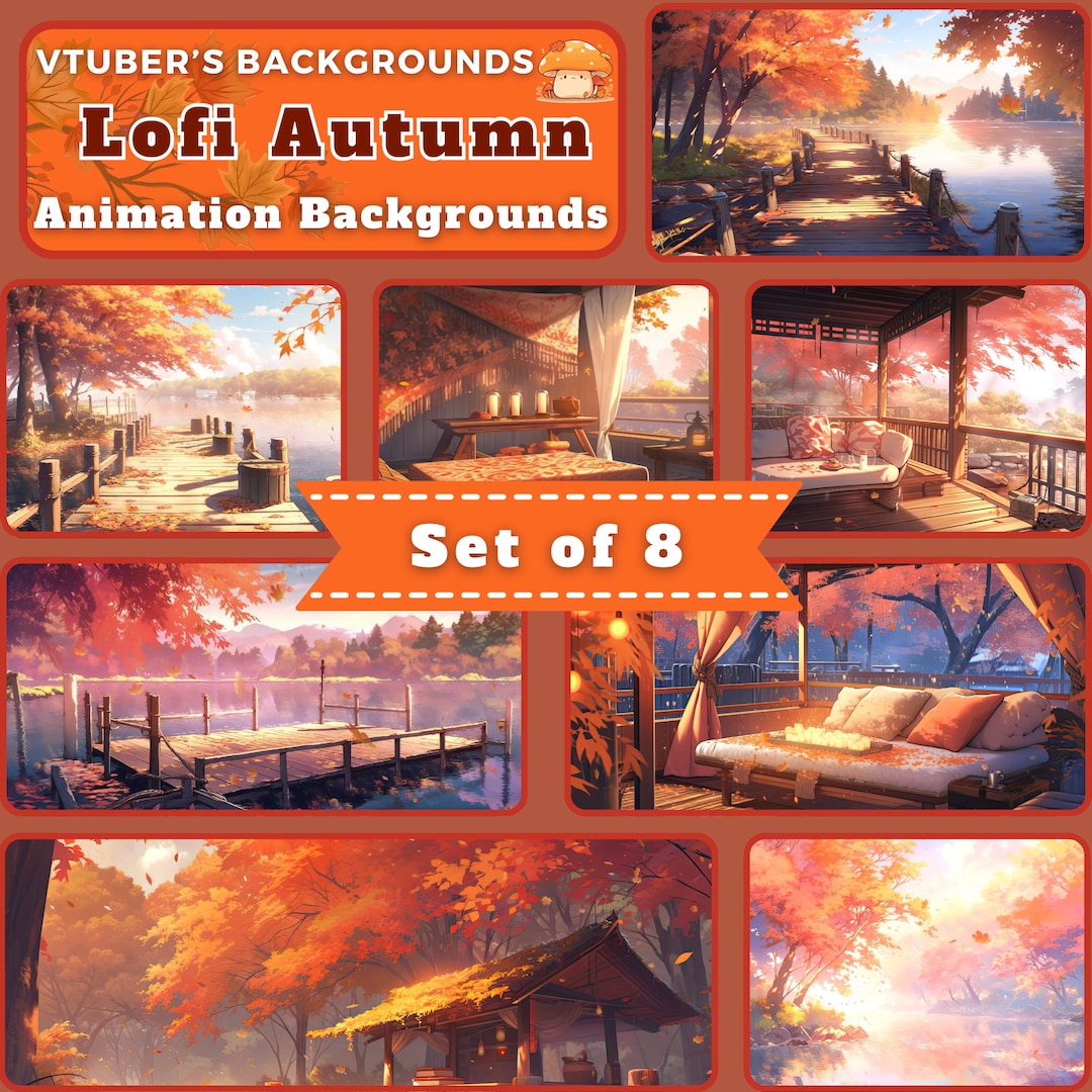 8x Fall Animated Background - Fall Animated Background Streaming ...