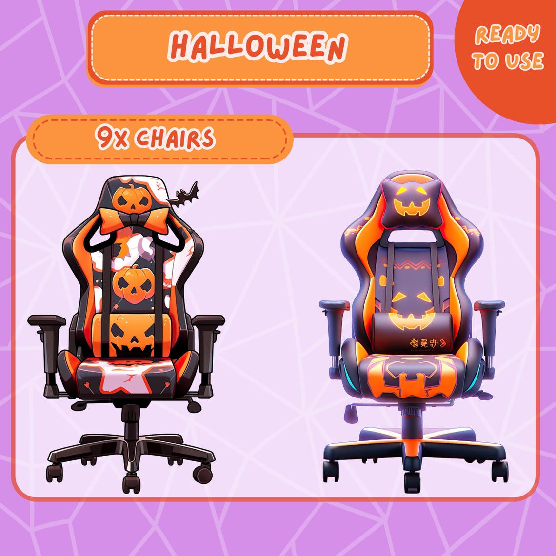 50+ Vtuber Gaming Chair Assets – PNG Twitch/youtube Stream Pack ...