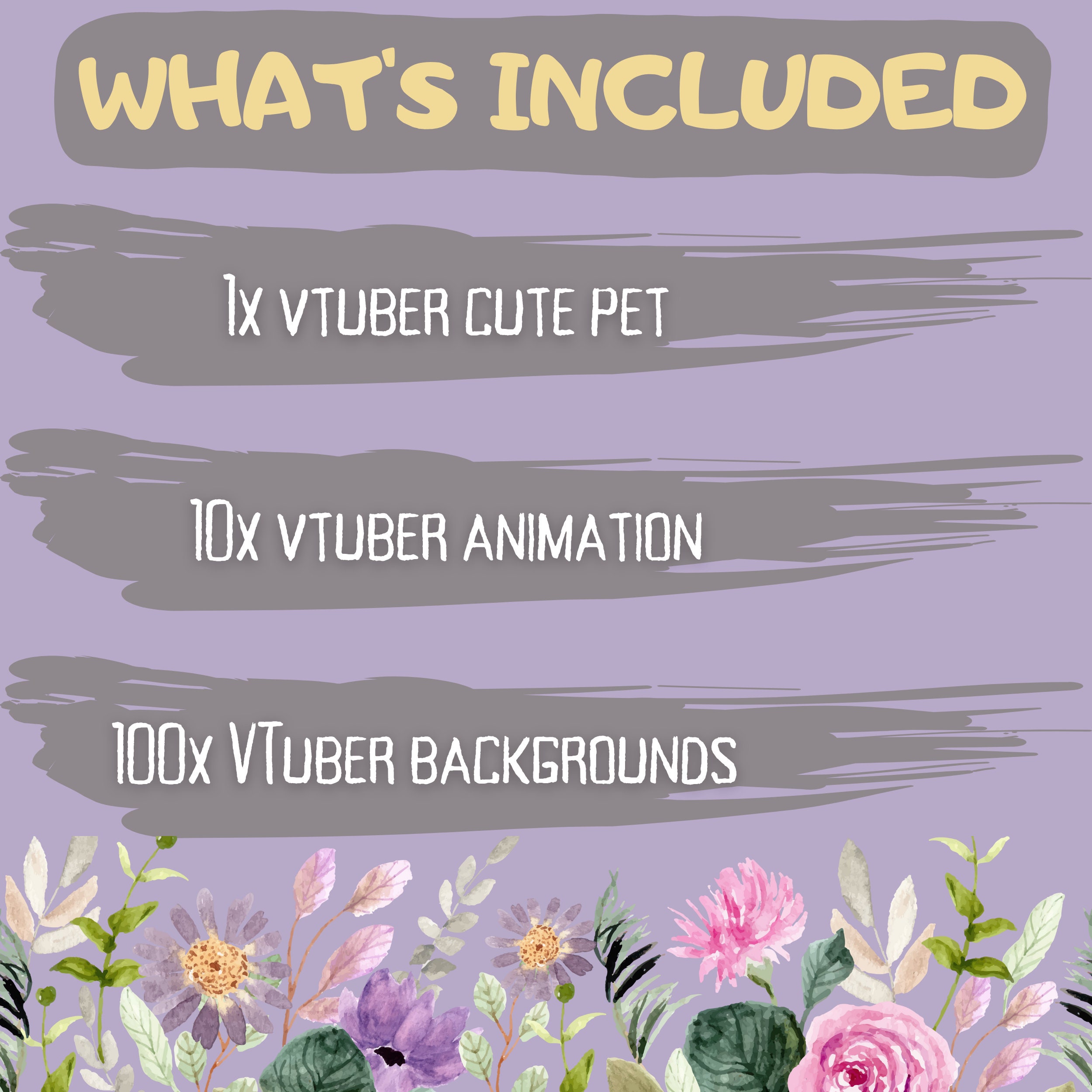 Animated Vtuber Cute Pet Cat Twitch Stream Decoration Vtuber Assets ...