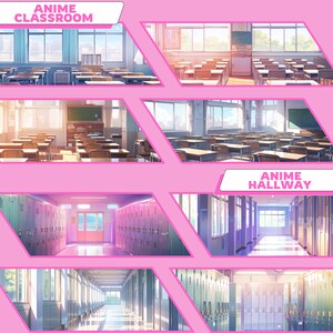 100 Anime Vtuber Backgrounds: Lofi Stream & Zoom Backgrounds (PNG ...