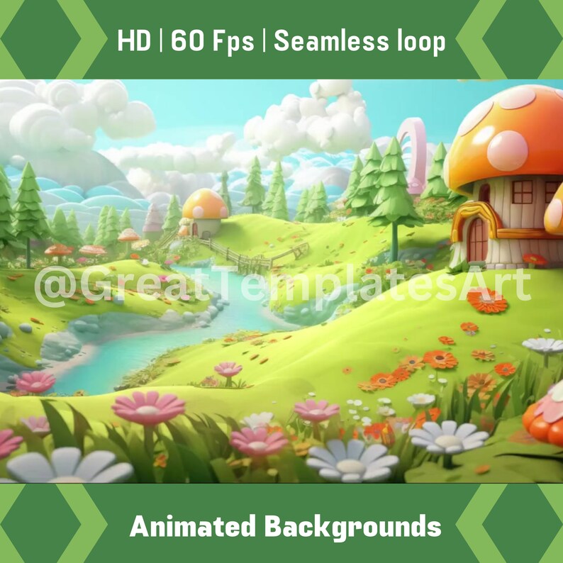 Animated Background Pixel Art, Twitch Minecraft Animated Background ...